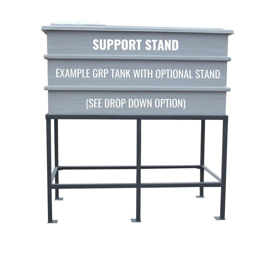 340L One Piece Insulated GRP Water Tank - Tanks IE