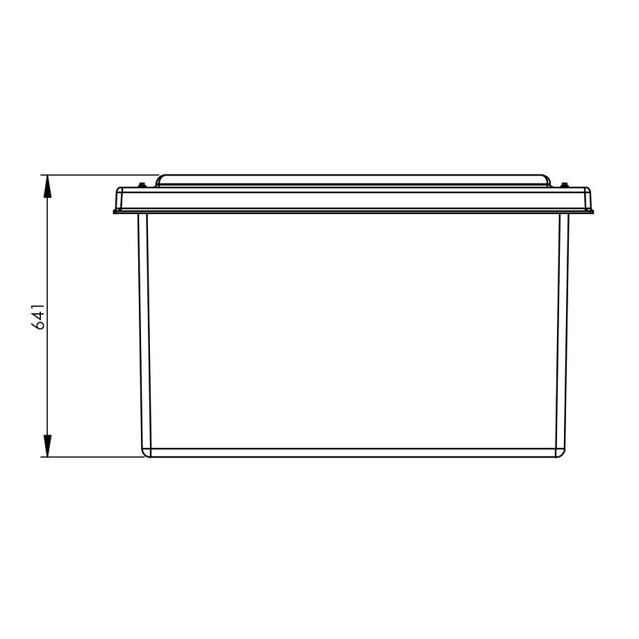 340L One Piece Insulated GRP Water Tank - Tanks IE