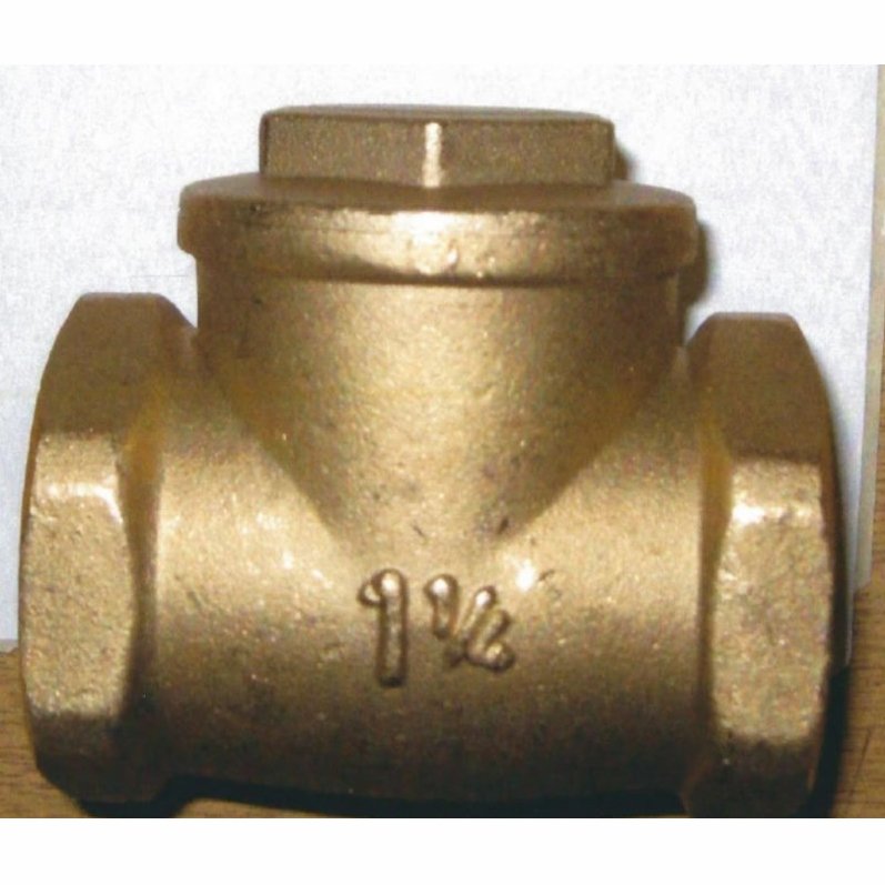 NON RETURN VALVE 1 1/4 BRASS (SWING) - Tanks IE