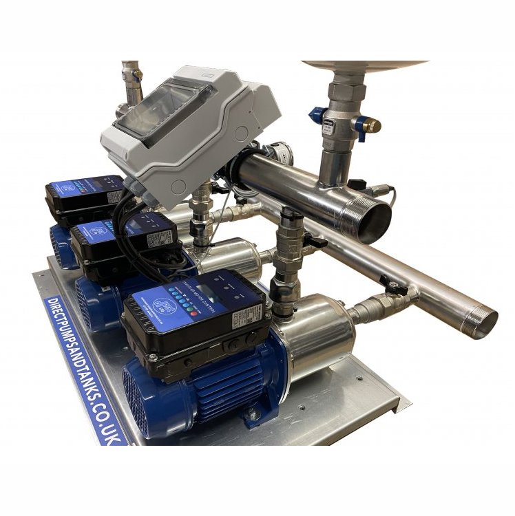 2 1/2' TRIPLE PUMP BOOSTER SET 150L/MIN @ 4.5 BAR - Tanks IE