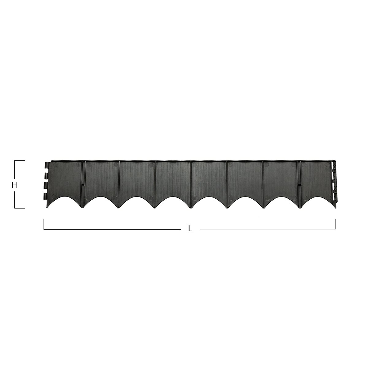 Edgar Lawn Edging (6 Pieces) - Tanks IE