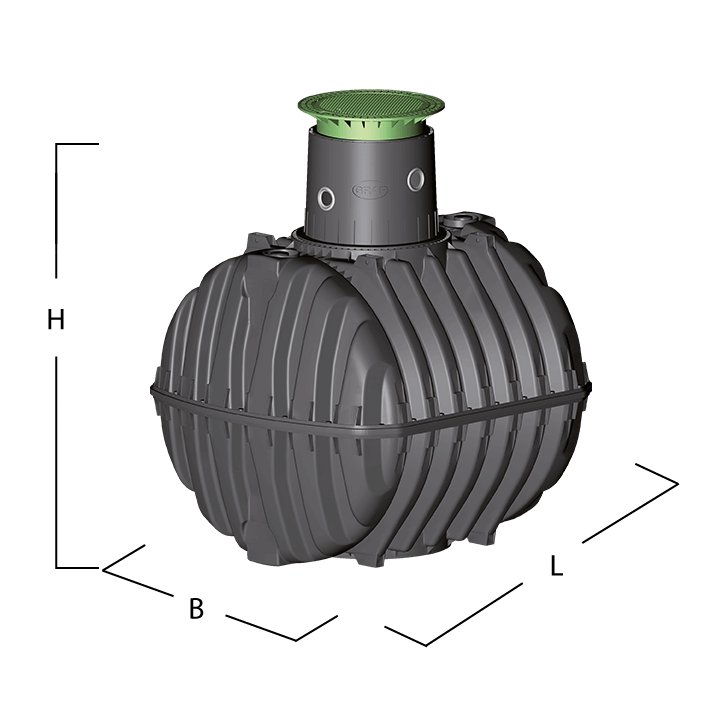 CARAT RS SEPTIC TANK 6500L - Tanks IE