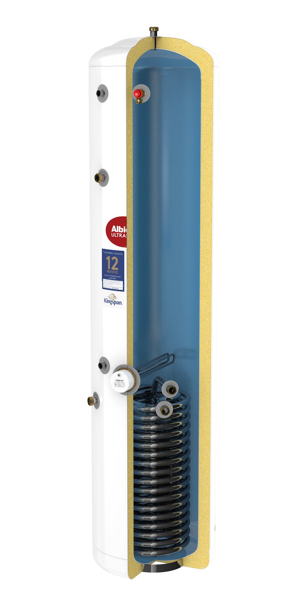 AEROCYL 210L SLIMLINE HEAT PUMP HOT WATER CYLINDER - Tanks IE