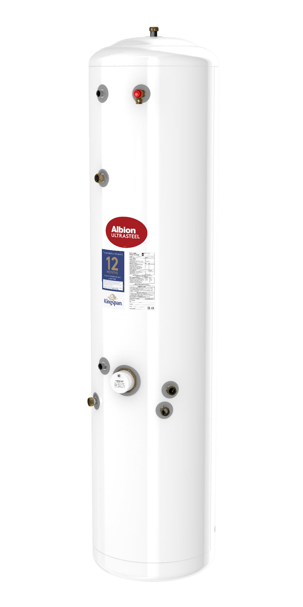 AEROCYL 210L SLIMLINE HEAT PUMP HOT WATER CYLINDER - Tanks IE