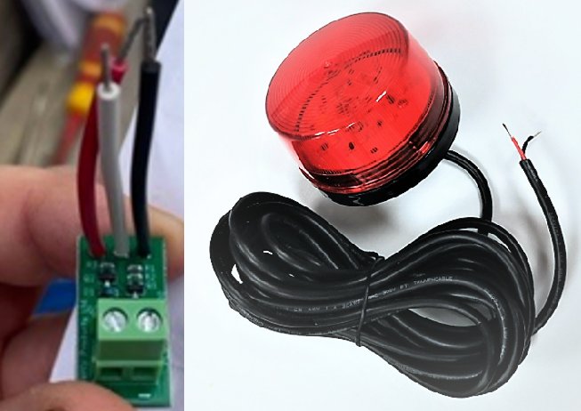 Green panel beacon and adaptor - Tanks IE