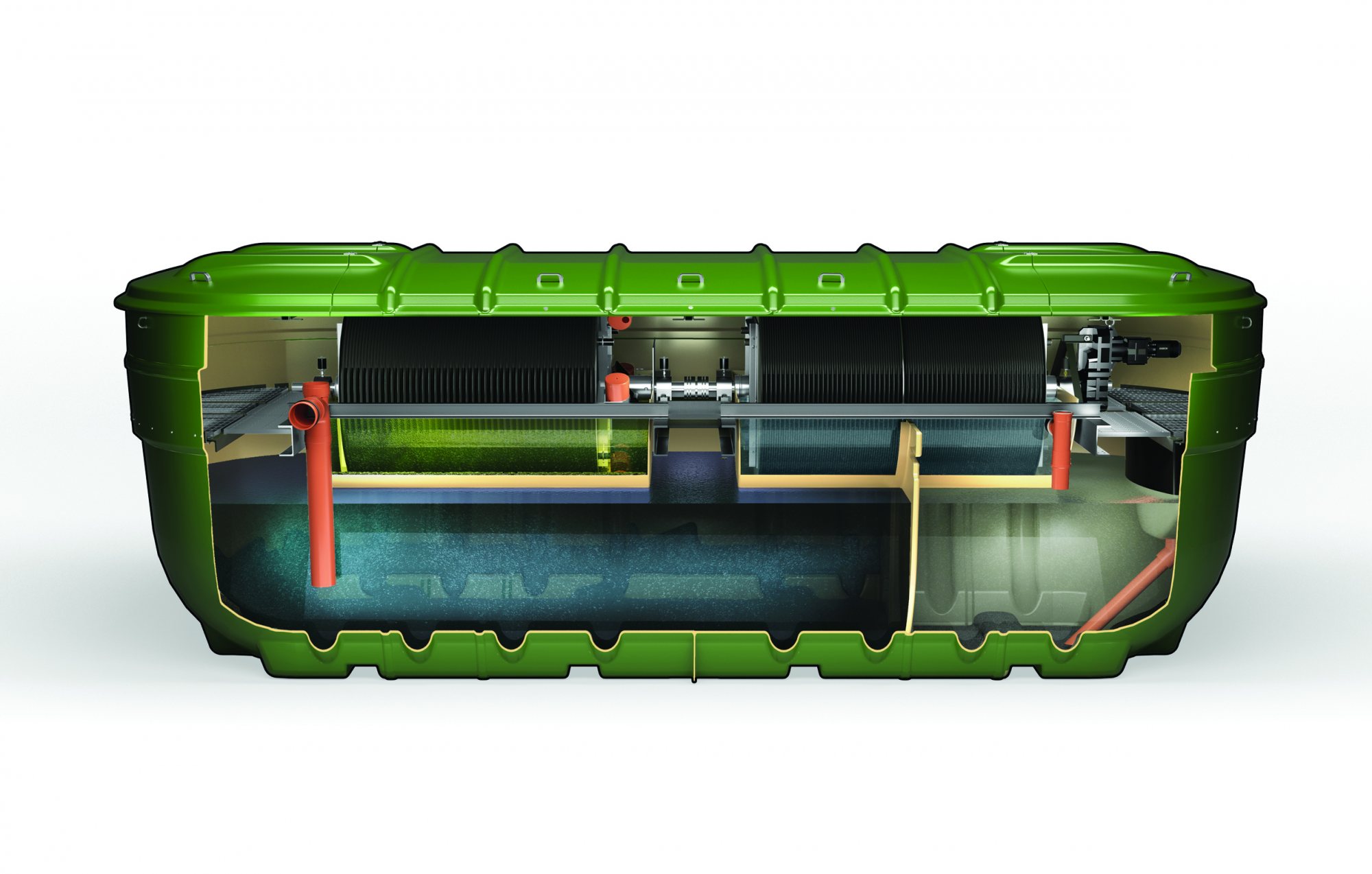 BioDisc BL Sewage Treatment Plant - Tanks IE