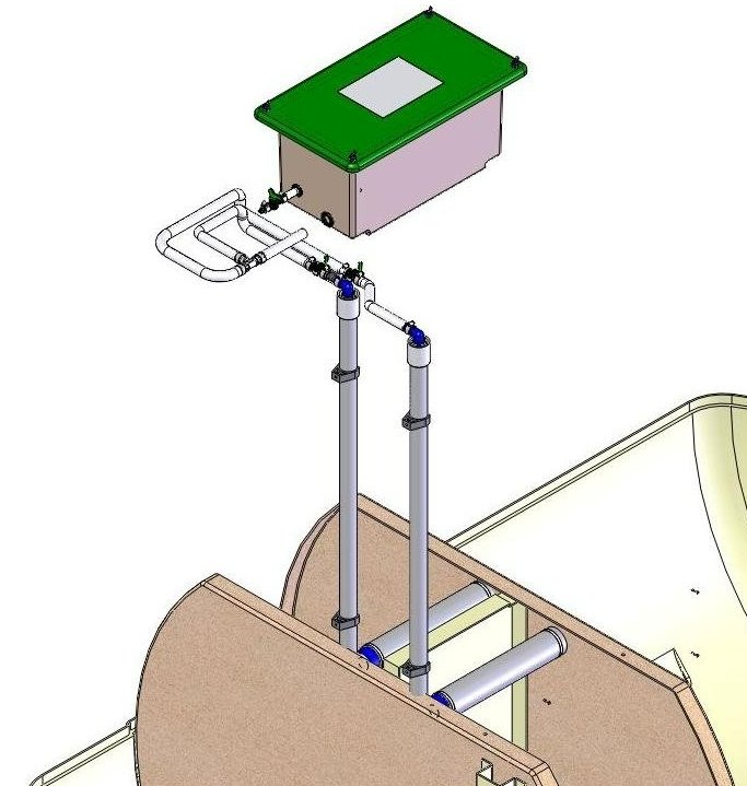 PIPE DIFFUSER 65mm x 550mm - Tanks IE
