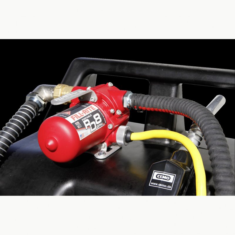 95L CEMO PETROL TROLLEY WITH 12V PUMP - Tanks IE